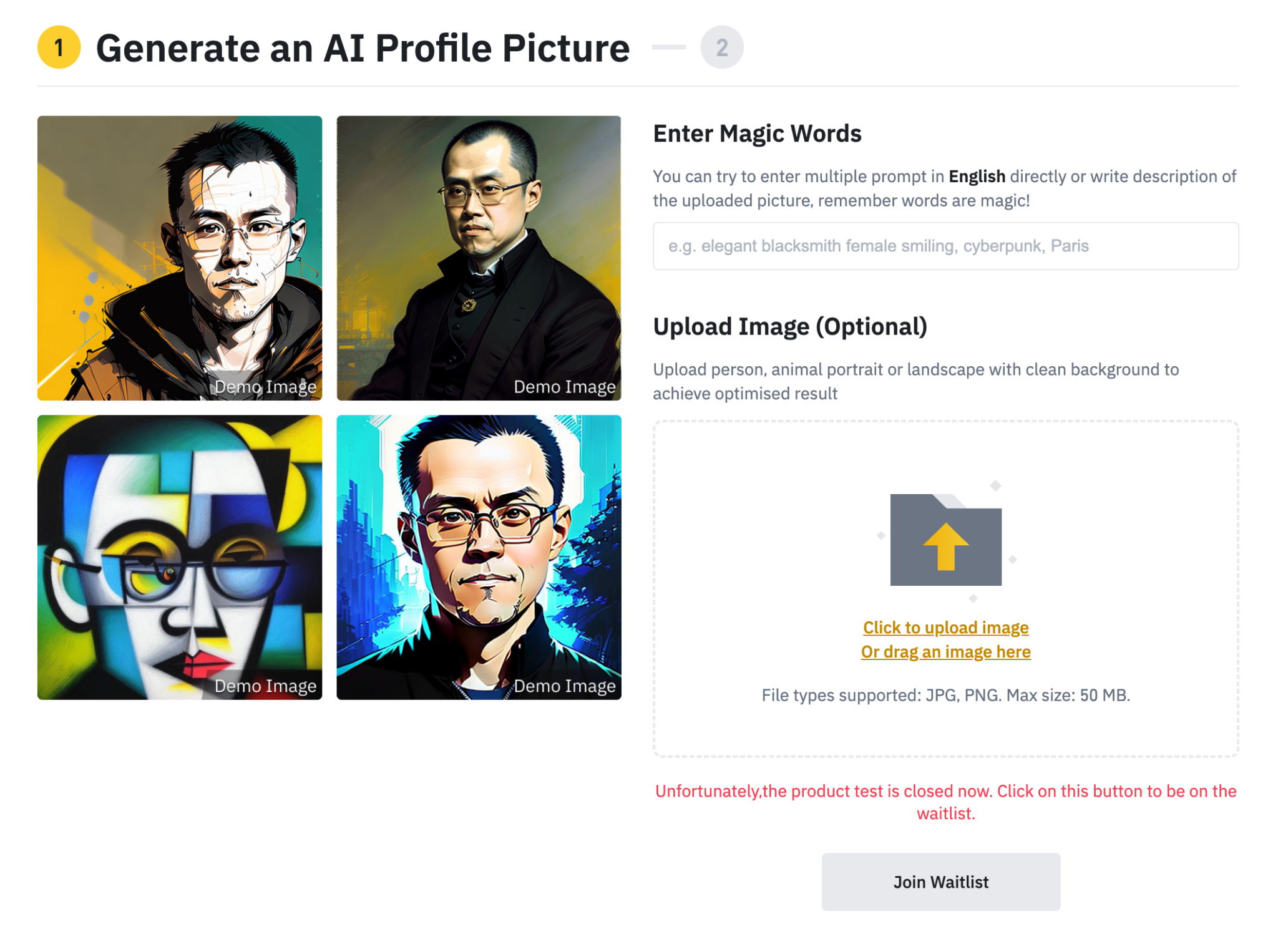 Bicasso, an AI Art NFT Generator for Profile Pictures - AutoMinter Blog